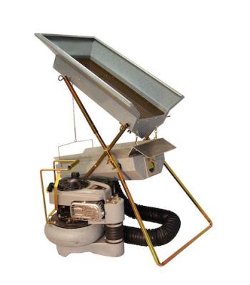 China Portable Gold Dry Washer with PVC Tube Material and 220/380v Voltage for Efficient Alluvial Gold Washing for sale