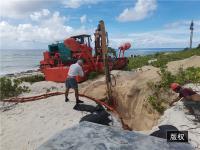 China 10 Inch Amphibious Sand Dredging Machine 110kw Dismantle Structure for River Lake for sale