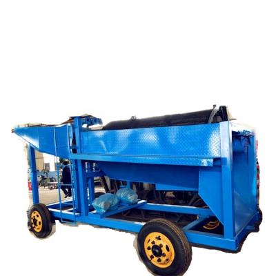 China 200-300 m3/h Gold Wash Plant 9800*3000*5175 mm 4000 KG Weight for sale