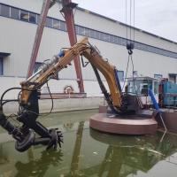 China KEDA Amphibious Dredger 11x3.3x3.1m Multifunction Cutter Suction Dredge with 1500m Discharge for sale