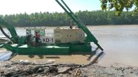 China KEDA Amphibious Dredger 11x3.3x3.1m Multifunction Cutter Suction Dredge with 1500m Discharge for sale