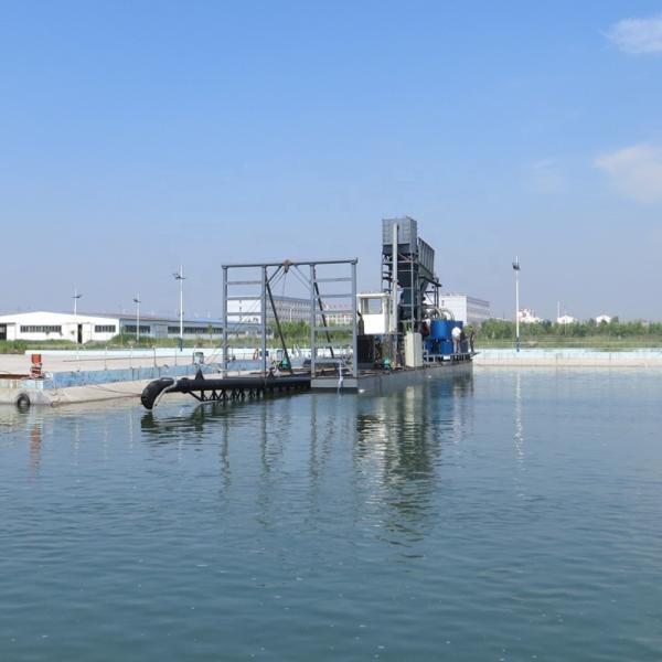 Quality 16m Dredging Depth Jet Suction Dredger with 440m3/h Water Flow for sale