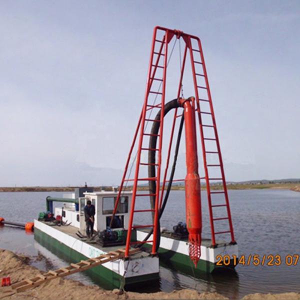 Quality 16m Dredging Depth Jet Suction Dredger with 440m3/h Water Flow for sale