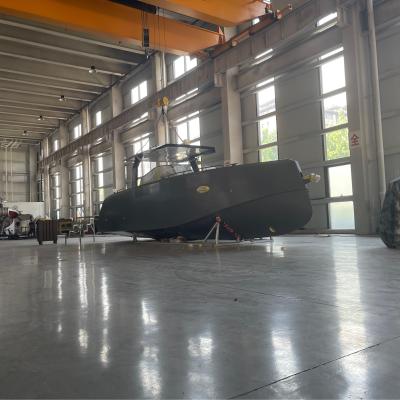 China Multifunctional Recreation Aluminium Alloy Boat Customized Max Speed 45kt for sale