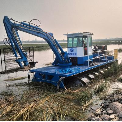 China Track Type Amphibious Excavator with 1 Year Warranty Diesel Power and Multifunctional Application for sale