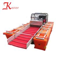 China 4 Inch Gold Mining Mini Dredger 6m Dredging Depth 15hp Engine for sale
