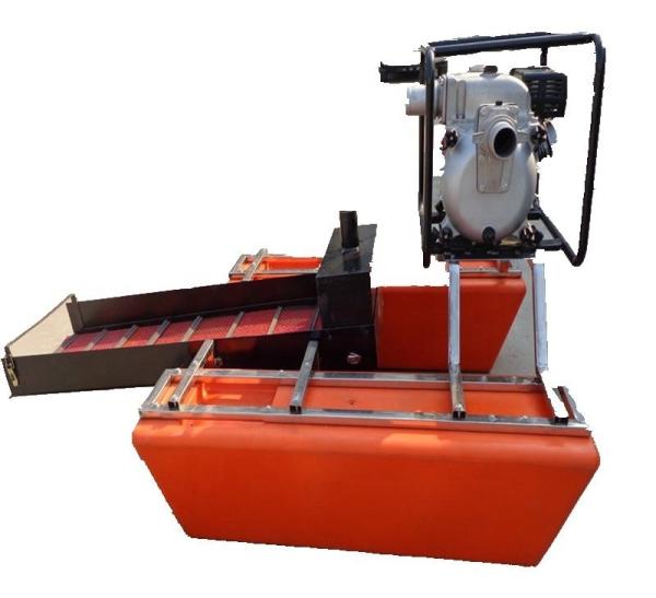 Quality Stainless Steel Structure Mini Gold Dredger with Lightweight Plastic Float for sale