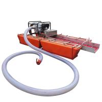 China Portable Gold Mining Mini Dredger 10m Dredging Depth 5t/h Capacity Lightweight Customized for sale