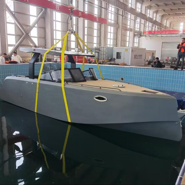 Quality Fishing Aluminum Alloy Boat Multifunctional With Bedroom Bathroom for sale