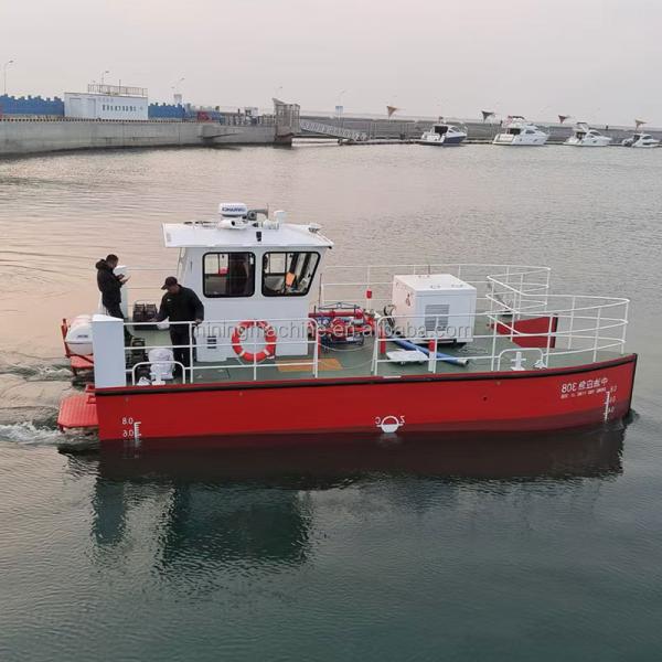 Quality Custom Aluminum Alloy Boat 10m Surface Oil Recovery Work Boat for River / Sea for sale