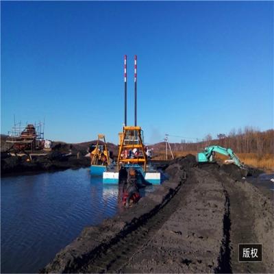 China Water Pump Rongchen Jet Suction Dredger Pipeline Or Barge Discharge Method Suitable for River Harbor and Coastal Dredging Projects for sale