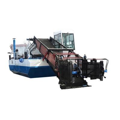 China High Efficiency Aquatic Weed Harvester with Paddle Wheel Drive and 2000 m³ Capacity for sale