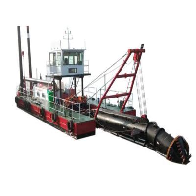 China Reliable Diesel Engine Cutter Suction Dredger with 500CBM/h Workload and 10m Dredging Depth for Inland Waterway Maintenance for sale
