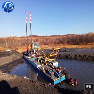China Professional Hydraulic Cutter Suction Dredger with 1100m3/h Workload, 10m Dredging Depth and 205kw Motor for Port and Canal Deepening for sale