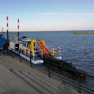 China 12 Inch Hydraulic Cutter Suction Dredger with 1100m3/h Workload and 10m Dredging Depth for River Sand Mining for sale