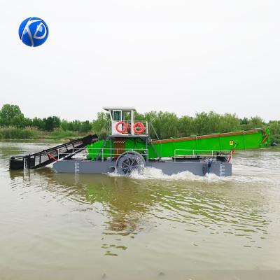China Keda Custom Aquatic Weed Harvester with 45 kW Engine, 2m Mowing Width, and Full Hydraulic Drive for sale