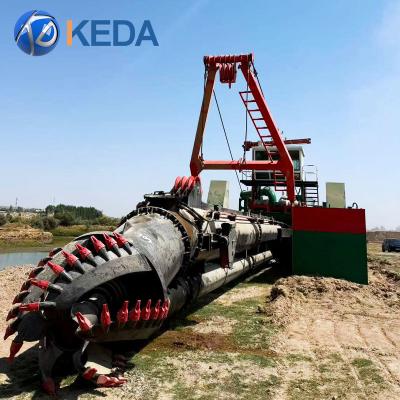 China Marine Steel Cutter Suction Dredger Designed with ABB Electrical Appliance Providing Excavation and Sediment Transport Capabilities for sale