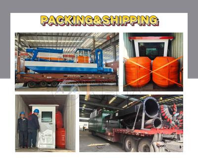 China Customizable Cutter Suction Dredger with Powerful Pump for Dredging Work for sale