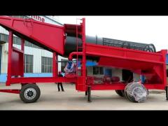 China-Made Complete 200t/h Gold Washing Plant Sieving Machine Mineral Separator Engine Pump Motor Ge