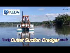 26 inch cutter suction dredger with 12.5*4.6*1.3 dimension and 40 kg weight
