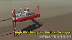 Set Sail Jet Suction Dredger 200m3 per Hour Efficiency