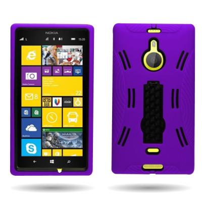 Cina Telefono cellulare protettivo resistente porpora Nokia Lumia di Kickstand 1520 casi in vendita