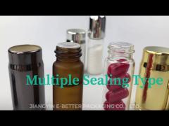 Mini size bullet shape pill bottle