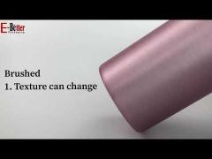 Aluminum cosmetic bottle