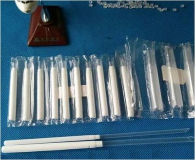 China white color plastic drinking Telescopic straw for sale