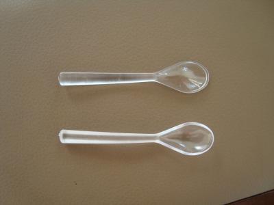 China Ice cream, yogurt plastic spoon for sale
