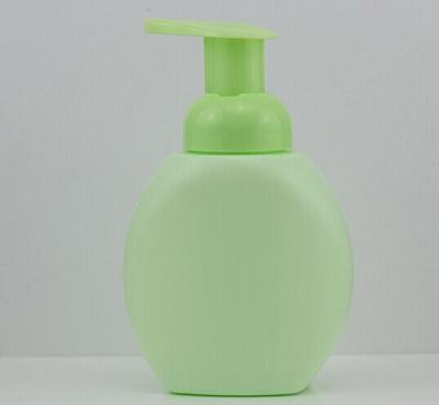 China 300 ml bottles children mousse bottle HDPE bottle plastic foam hand sanitizer bottle facial foam bottle for sale