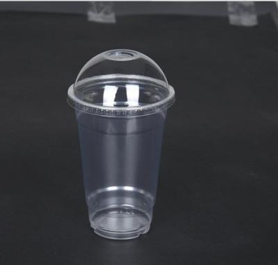 China Plastic Smoothie Slush Juice Milkshake Cup Tumbler 20oz with Lid 600ml for sale