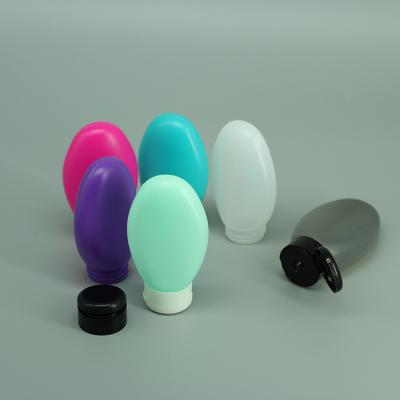 China hand squeeze lotion bottle 100ml PE empty bottle for sale