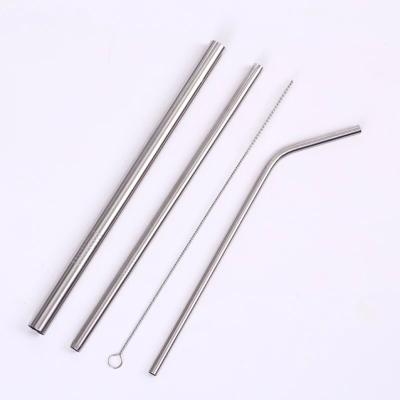China 304 / 316 stainless steel straw curved straw multifunctional mixing straws for sale