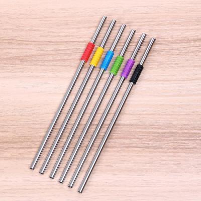 China Stainless Steel Metal Drinking Cocktail Straws Reusable Straw for sale