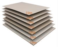 China Grey Board 70*100cm Sheets Gray Paper Board Duplex Board for Boxes for sale
