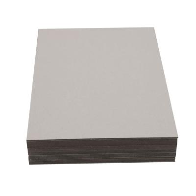 China Customized 230 250 300 350 gsm Raw Rolling duplex board grey back Grey Chipboard for sale