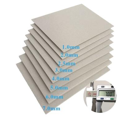 China wholesale Grey board manufacturer grey board 0.5MM 1MM 2MM 3MM 4MM 250GSM--2500 GSM for sale