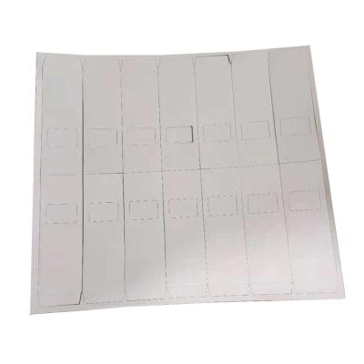 China 350 grams of white cardboard duplex cardboard white customized white bulk cardboard for sale