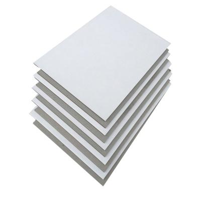 China 230gsm High Grade Good Price Duplex Board Grey Back Samples Single Coated White Surface Cardboard for sale
