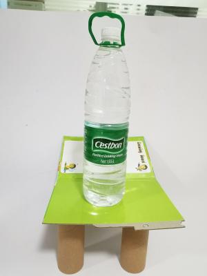 China Single Side Coating Thick Cardboard Sheets Made from Recycled Pulp Style for sale