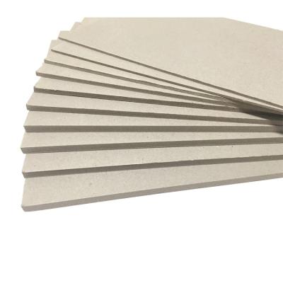 China High Grade 1.5mm 2mm 2.5mm Grey Paperboard chip board A AA AAA For Making Box for sale