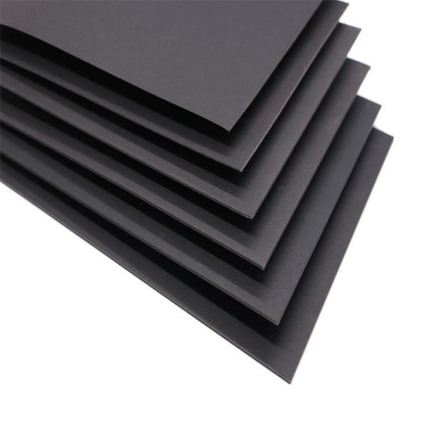 250/300gsm Chip Board Manufacture Sheets Color Of Black Paper