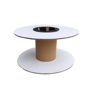 China Anti-Curl Duplex Board Paper Wire Spool with Mixed Pulp for Consumer Electronics for sale
