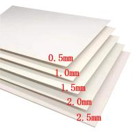 China Smooth Surface White Cardboard for Offset Printing Brand Logos for sale