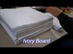 C1S Painel de marfim/FBB 170-400 gm Tamanho do rolo ou da folha