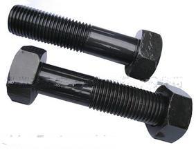 China Mine Mills Chrome Hex Head Bolts M27 X 2 X 160 Galvanized Hex Bolts for sale