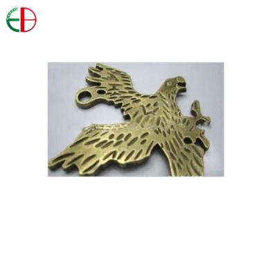 China EB9066 Copper Alloy Casting H62 Artwork Antique Brass Coin Gold Plated Investment for sale