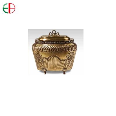 China EB9066 Copper Alloy Casting H62 Artwork Antique Brass Coin Gold Plated Investment for sale