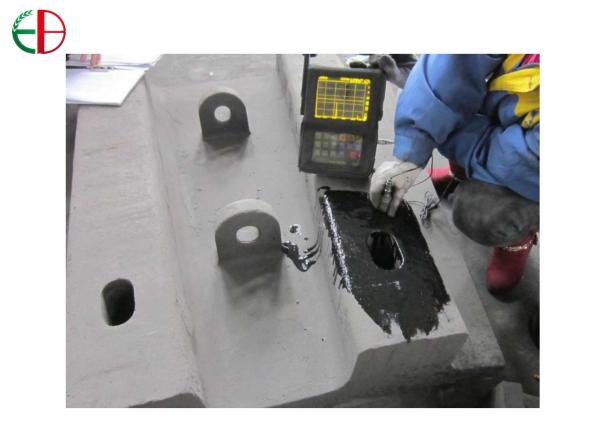 Transverse Section Hardness Test On Outer Pulp Lifter Liners For SAG Mills EB17015